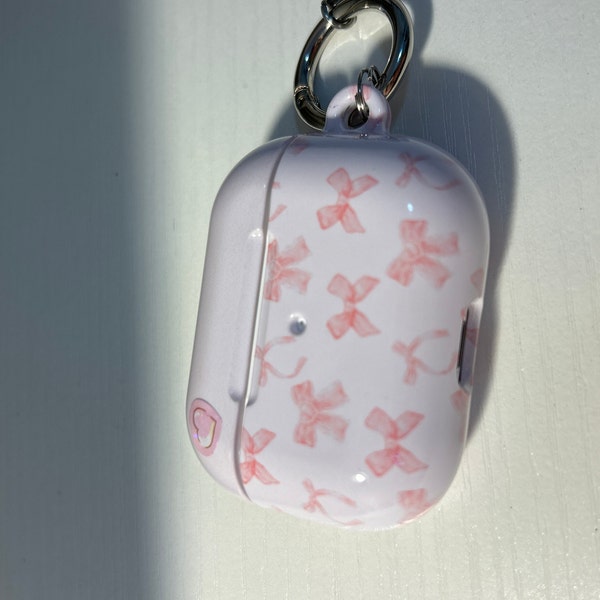 Pink Bows Coquette Airpods Case for Airpods 1st 2nd Generation, Airpods ...