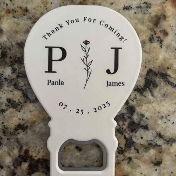 Bottle Opener Wedding Favor | Personalized Wedding Bottle Openers ...