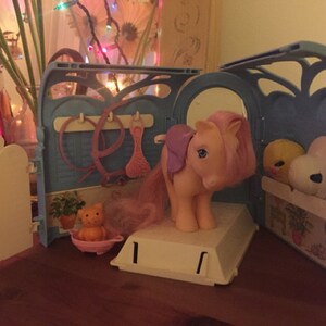 Vintage My Little Pony Sticker Snow Angels Pony Wear MLP - Etsy