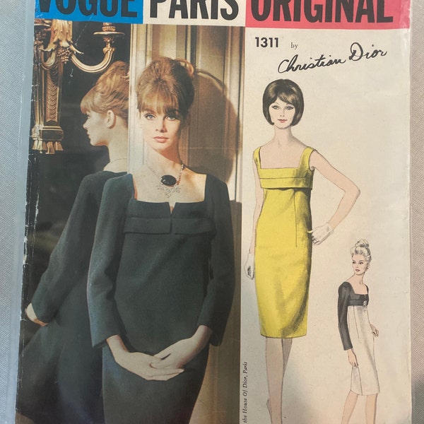 Vintage Perry Ellis Dress, Skirt, and Top Pattern---vogue 1521---size 8 ...