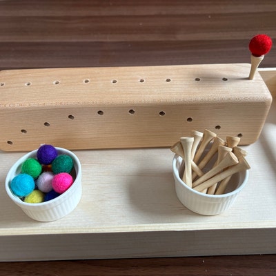 Mini Block-of-holes Activity - Etsy