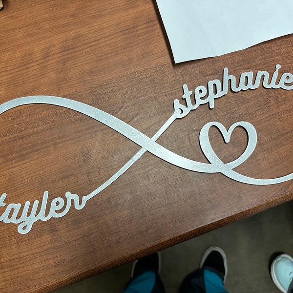 Custom Metal Name Sign, Family Name Metal Sign, Personalized Last Name ...