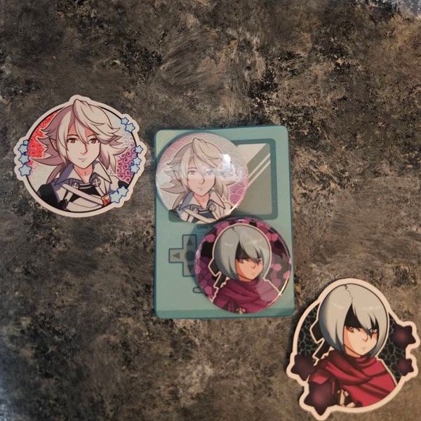Fire Emblem Fates Vinyl Stickers, First Gen Nohr Route Mothers, Fire ...