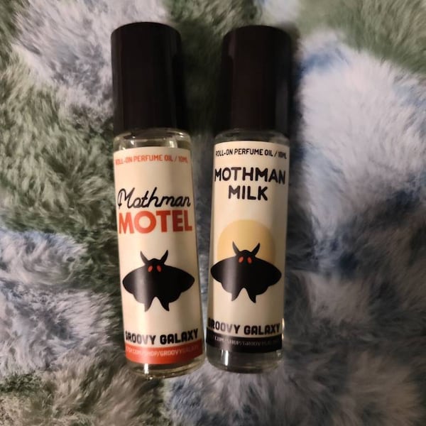 Mothman Motel Roll on Perfume Oil / Cryptid Perfume, Weird Funky Unique ...