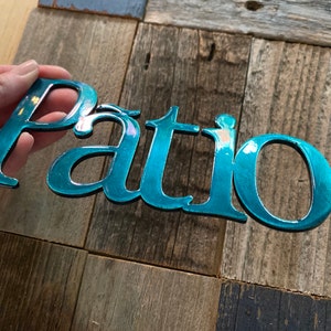 Custom Metal Words, Your Custom Text, Market Font Wall Decor - Etsy