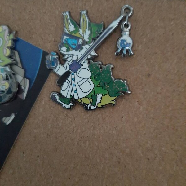 Fursona Pins: Psychic Civet Sticker Furry/feline/ Vinyl Sticker - Etsy