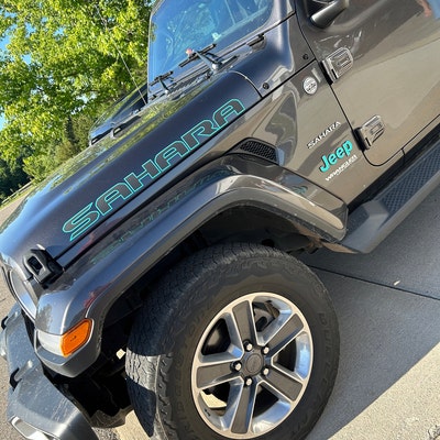 Chrome Grab Handle Jeep Emblem Sticker Decal, Wrangler JL Dash Glove ...