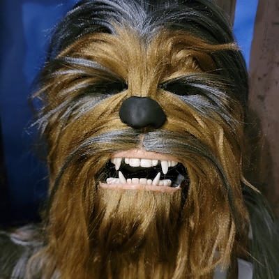 Chewbacca Mask Foam Templates and Hairing - Etsy