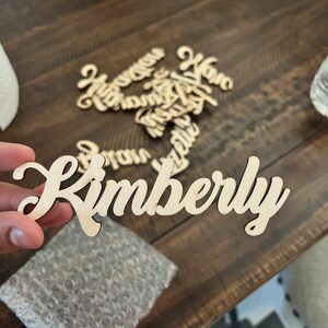 Place Setting Plate Words Family Dinner Wedding Gold Laser Cut - Etsy