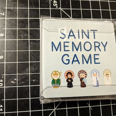Saint Memory Game Card Set. Set of 20 Saint Memory Cards. First ...