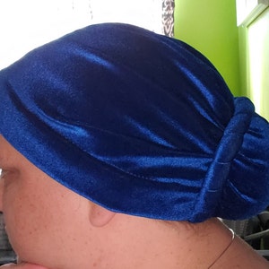 Velvet Low Bun Cap large Size Several Colour Variations Available - Etsy