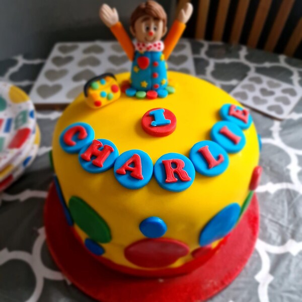 Handmade Edible Mr Tumble Surprise, Cbeebies Cake Topper, Birthday ...