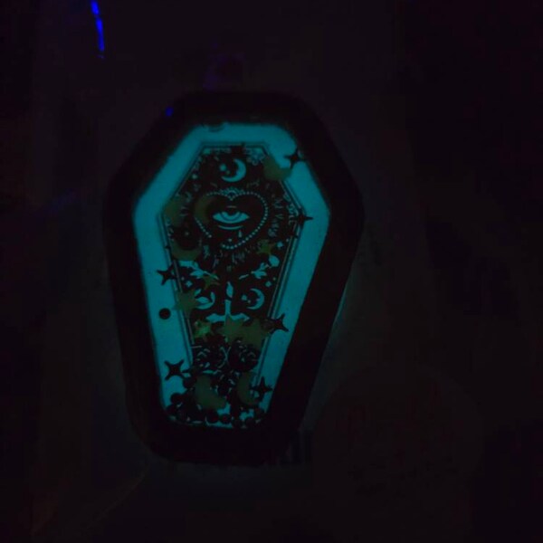 Glow in the Dark Coffin Shaker Popsocket™, Coffin Shaker Popgrip ...
