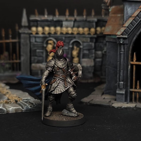 Arkham – Drow Vampire Gunslinger Figuur 16k + Basis 3D Geprinte RPG ...