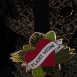 Plant Lapel Enamel Pins 1 Inch Tall Monstera Deliciosa - Etsy