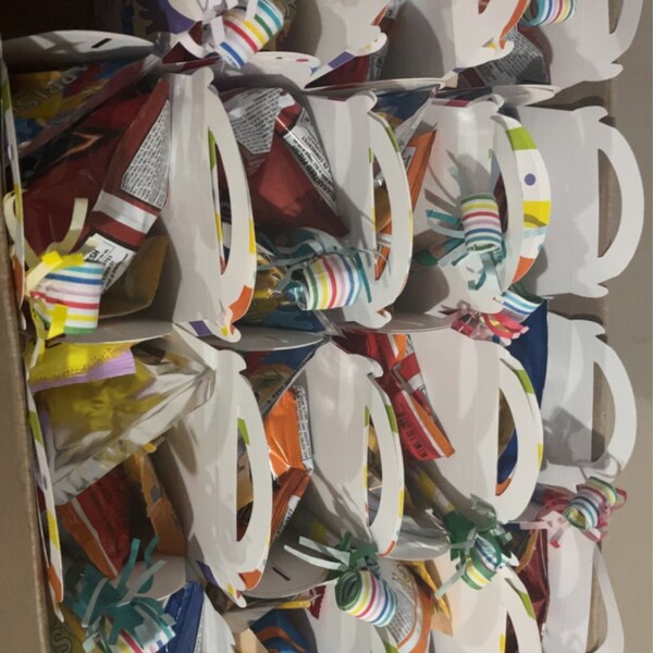 High Five Personalised Children’s Party Box Gift Bag Favour - Etsy