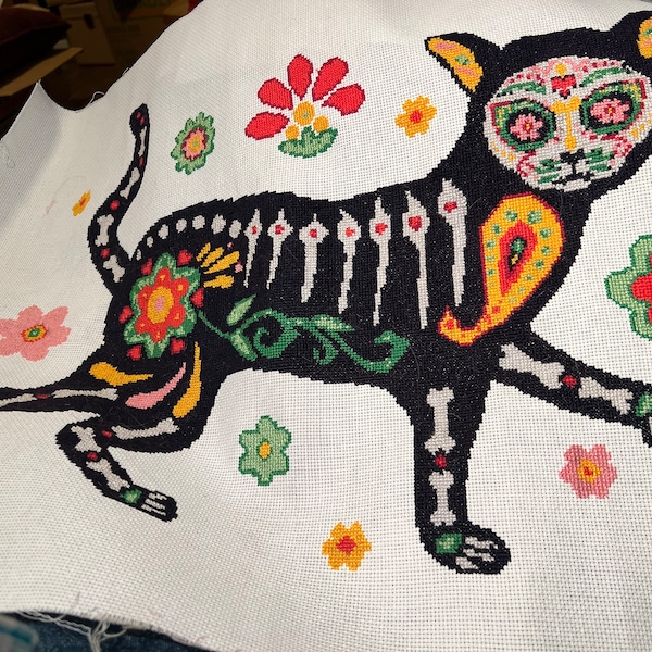 Bleeding Rose Cross Stitch Pattern PDF , Gothic Cross Stitch Pattern ...