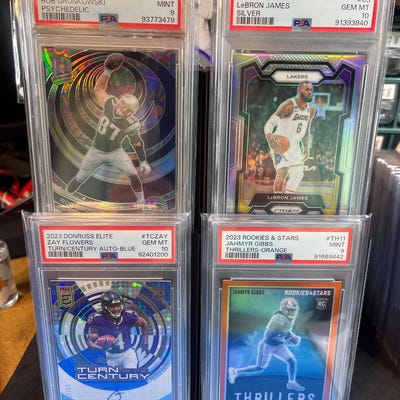 Graded Card Slab Stadium Displays 2 Pack, Compatible With PSA, Beckett ...