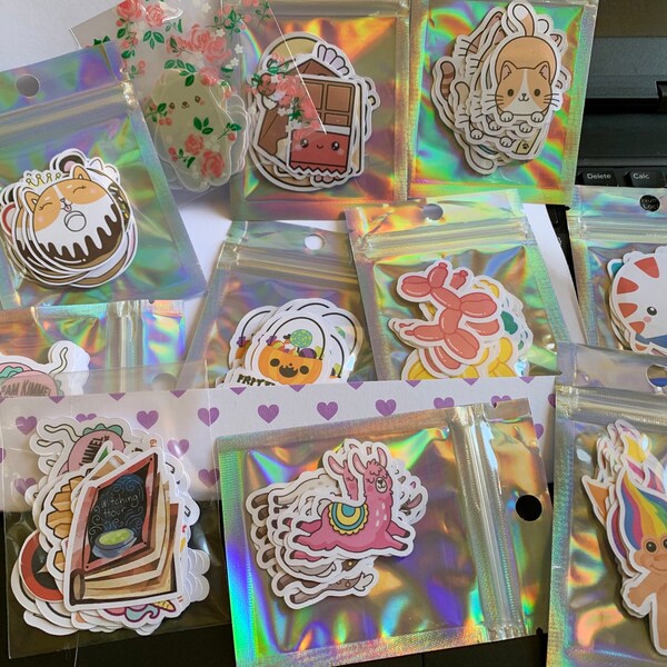 Sugar Blocks Sticker Flakes - Kawaii Candy + Sweets - Etsy