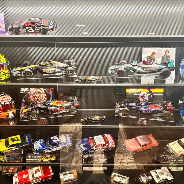 1:18 Scale Model Angled Desktop Display Stand - Suits Formula 1, Indy ...