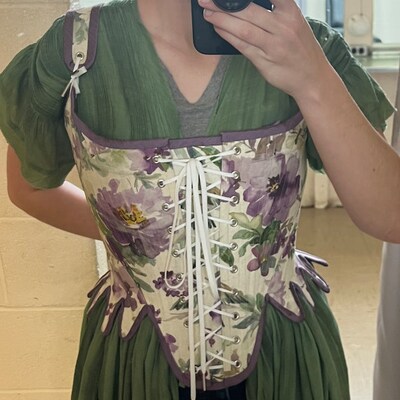 1810s Short Stays PDF Pattern Size Pack A XSXXL - Etsy