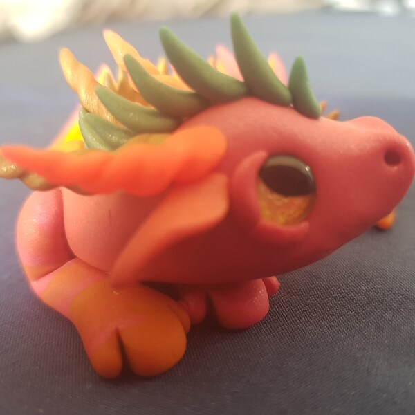 Polymer Clay Dragon Sculpting Tutorial - Beginner - Etsy