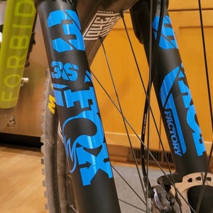 Fox 38 Factory 2021 Decals Stikers - Etsy
