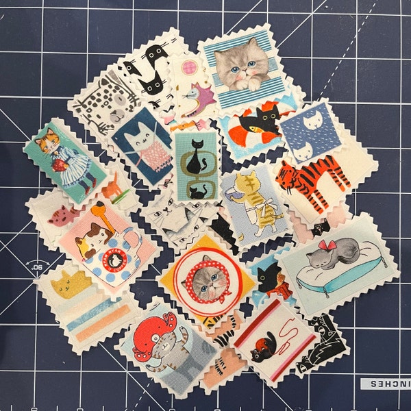 Liberty Fabric Stamps - Etsy