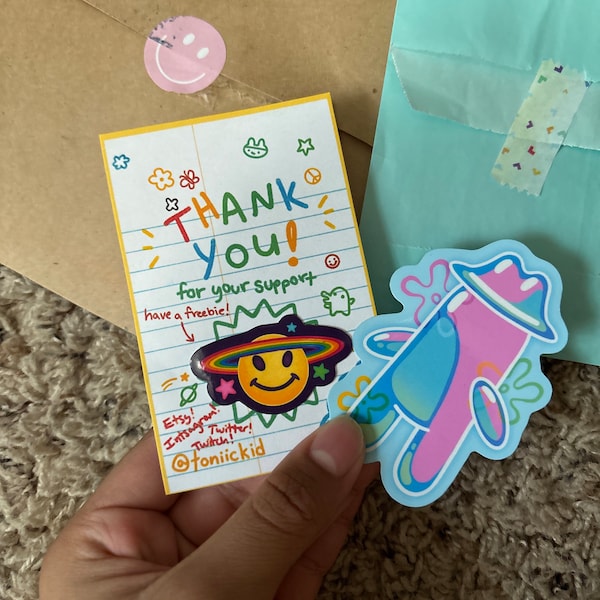 Bubble Buddy 3" Spongebob Sticker | Waterproof, Holographic Sticker for ...