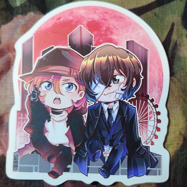 Stickers - Bungou Stray Dogs - Domestic Soukoku - Etsy