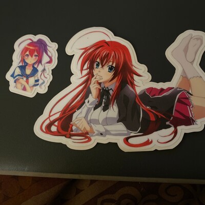 Rias Gremory Vinyl Sticker High School Dxd Version 2 Anime Stickers ...