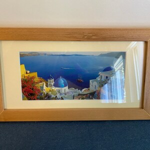 Panoramic Picture Frame in 1x1 Flat Style and Solid Natural - Etsy