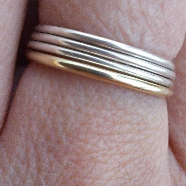 Rose Gold Twist Bangle 14k SOLID Gold Loose Twist Rope Bangle Bracelet ...