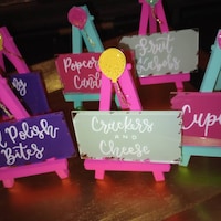 Food Name Signs / Food Tags / Food Labels / Buffet Table Signs / Buffet ...