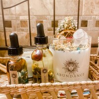 Spirit Guide Connection Botanical & Crystal Infused Oil Intention Oil ...