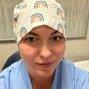 Wooly Sheep Euro Scrub Cap Surgical Hat Nurse Chemo Vet | Etsy