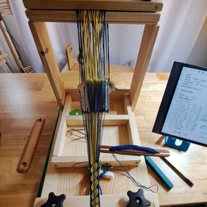 Tablet Weaving Loom Instructions PDF - Etsy