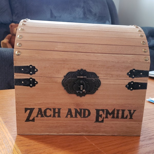 Rustic Wooden Card Box - Rustic Wedding Card Box - Rustic Wedding Decor ...