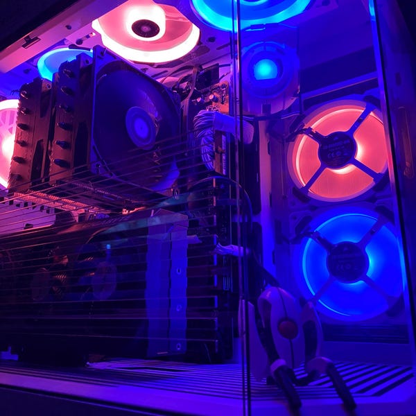 Hyte Y60 Custom Vented Side Panel - Etsy