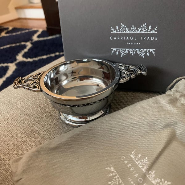 Personalised Quaich, Engraved Wedding Quaich, Scottish Wedding Gift ...