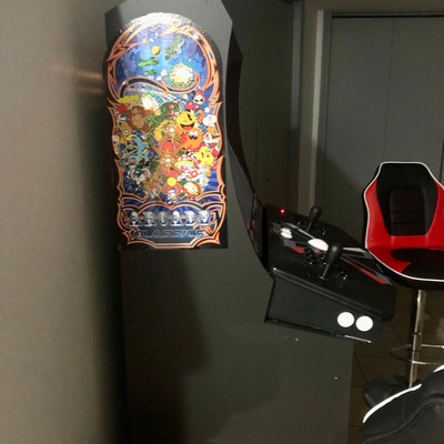 Mame Multicade Classics Side Art Arcade Cabinet Graphics Decals ...