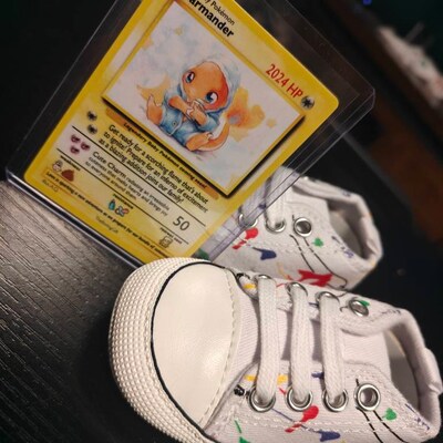 Pokemon Pregnancy Card Pikachu and Charmander Design Custom Pokemon ...
