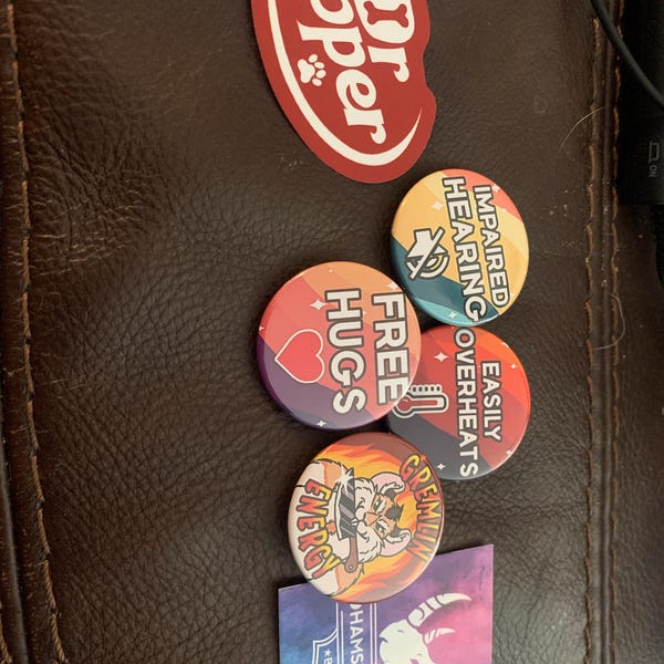 Fursuit & Cosplay Awareness Button Badges 38mm or 58mm - Etsy