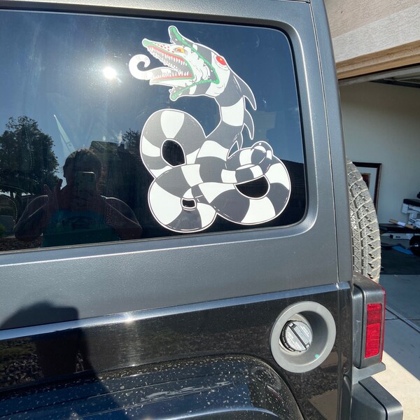 Classic Horror Vinyl Decal Sticker Static Cling Window Film Iron-on ...