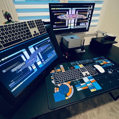 Command Cyber Security Desk Mat, Extra Large Mouse Pad, Gamer Mouse Pad ...