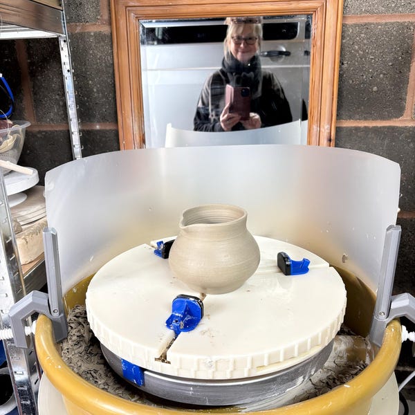 Spinner Trimming Tool (spinner, Clay, Ceramic, Disc) Pottery Tool for ...