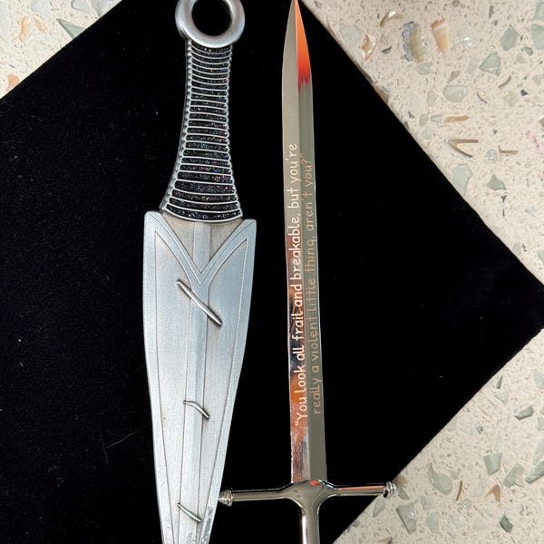 Officially Licensed Fourth Wing Dagger Letter Opener - Etsy