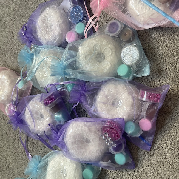 Donut Craft Kit Organza Gift Bag-unique Party Bag Favour/fillers ...