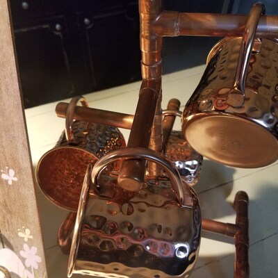 Copper Kitchen Pot Rack 20 X 27 - Etsy UK