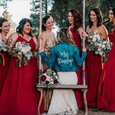 Custom Mrs. Leather Jacket Iron on Heat Transfer Mrs. Jacket - Etsy